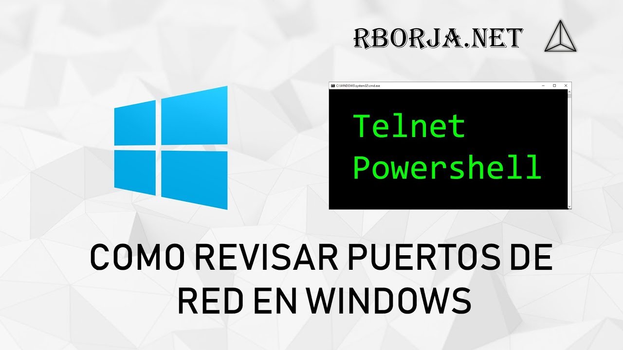 Cómo revisar puertos de red en Windows - rborja.net